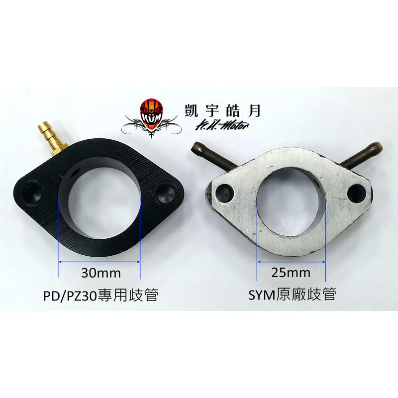 [凱宇皓月]PZ30/PD30化油器/歧管 野狼雲豹金勇my125勁150豪爽 輕度改裝效果明顯/台灣現貨/三天到貨 | 蝦皮購物