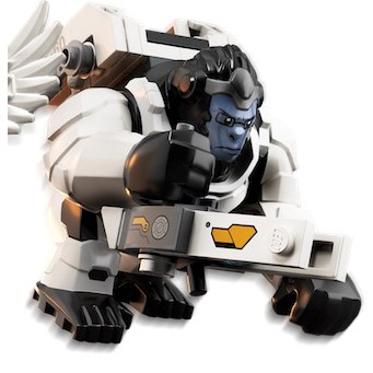 【金磚屋】ow011 LEGO 樂高鬥陣特攻 Overwatch 75975 溫斯頓 Winston 全新已組 | 蝦皮購物
