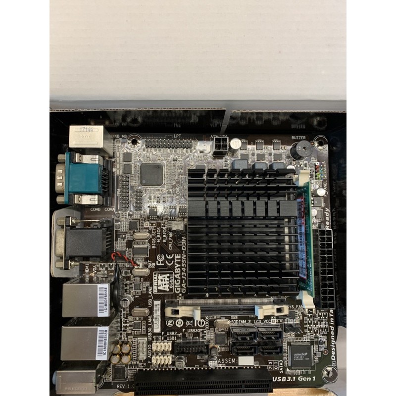 j3455 ITX 主機板 + 4G DDR3 RAM | 蝦皮購物