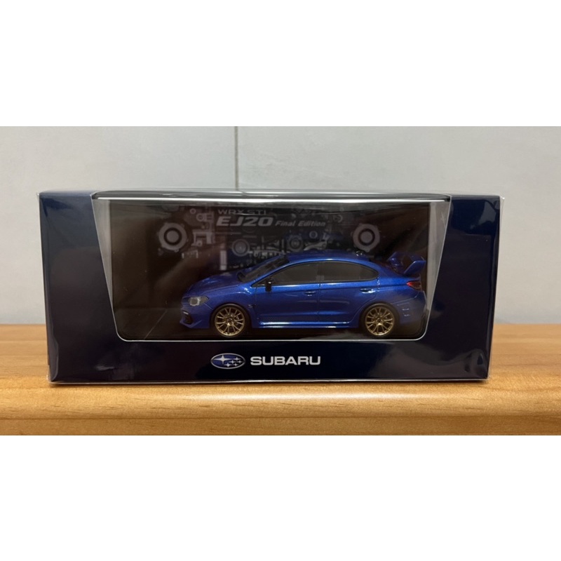 [稀有1/43]2021 Subaru WRX STI EJ20 final edition(日本原廠精品) | 蝦皮購物