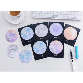 Galaxy Planet Memo Pad Sticky Notes Post-It Note Planet Note | 蝦皮購物