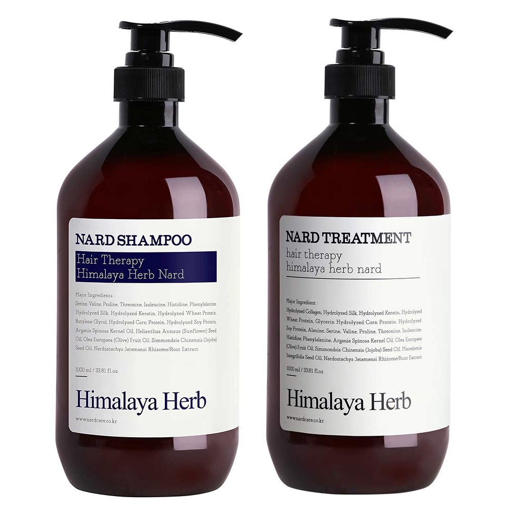 Nard 洗髮水薰衣草 Musk 1000ml 護髮素標誌 1000ml- 喜馬拉雅山的強活力 - 天然表面活性劑可輕柔 | 蝦皮購物