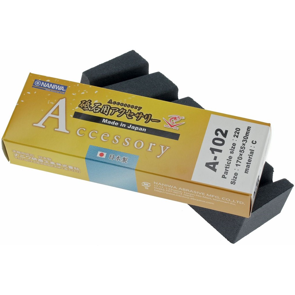【台南南方】#24 #220 日本製 NANIWA 蝦印 磨刀石 整平石 砥石 菜刀 研磨工具 A-102 A-101 | 蝦皮購物