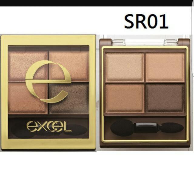 Excel裸色深邃四色眼影SR01 SR03現貨 | 蝦皮購物