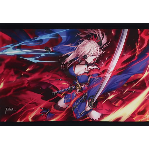 現貨 Fate Grand Order FGO C95 限定 光崎 宮本武藏 眼帶 眼罩 獨眼 隻眼 B2掛軸 | 蝦皮購物