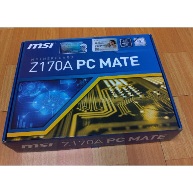MSI Z170A PC MATE(可支援8/9代處理器或是六代es i7) | 蝦皮購物