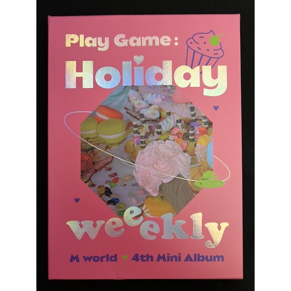 Weeekly《play game:holiday》4nd Mini Album 迷你四輯 M world版 | 蝦皮購物