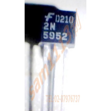 113電晶體 2N5952 TO-92 FAIRCHILD 10mA 30V 場效 N JFET >>5個 | 蝦皮購物