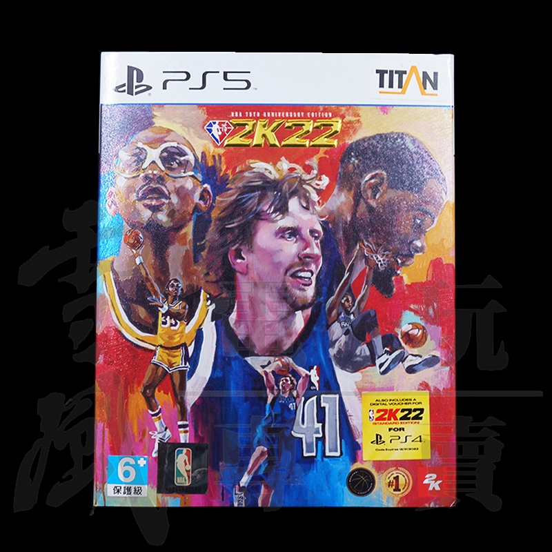 【員林雪風電玩】PS5 遊戲片 - NBA 2K22 傳奇版 75週年紀念版 中文版 附贈特典序號及貼紙【現貨供應】 | 蝦皮購物