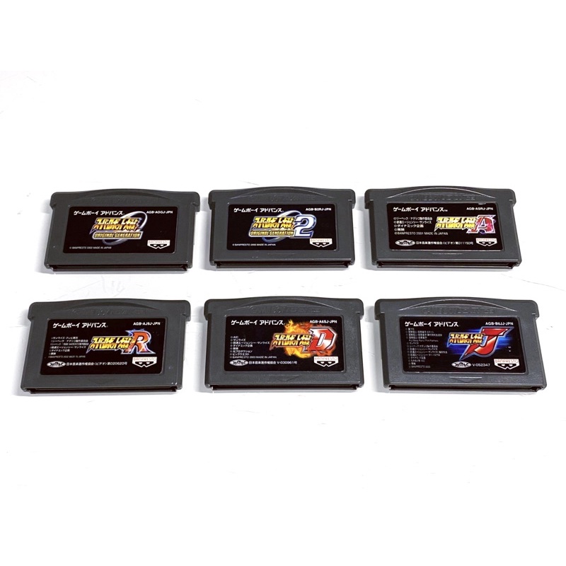 【勇者電玩屋】GBA正日版-機器人大戰OG-OG2-A-D-R-J完整一套（附贈保護盒） | 蝦皮購物