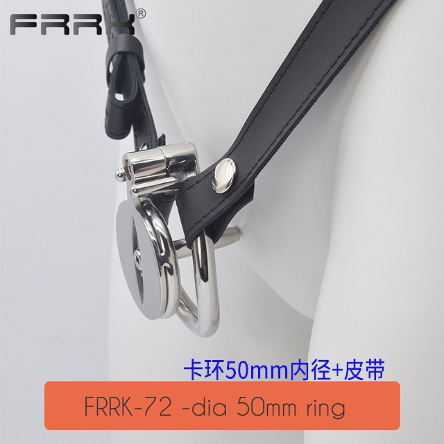 【思婷情趣用品商城】FRRK皮帶穿戴不銹鋼平板短款鈕釘螺絲暗鎖款貞操鎖貞操鎖 男用 貞潔器 防手淫 JJ貞操鎖 | 蝦皮購物