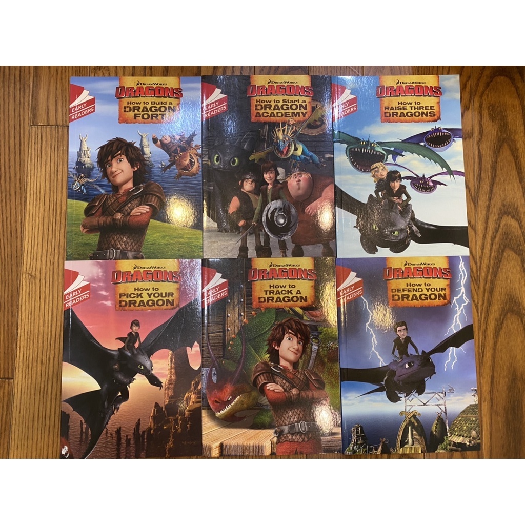 How to train your dragon Early readers Collection | 蝦皮購物