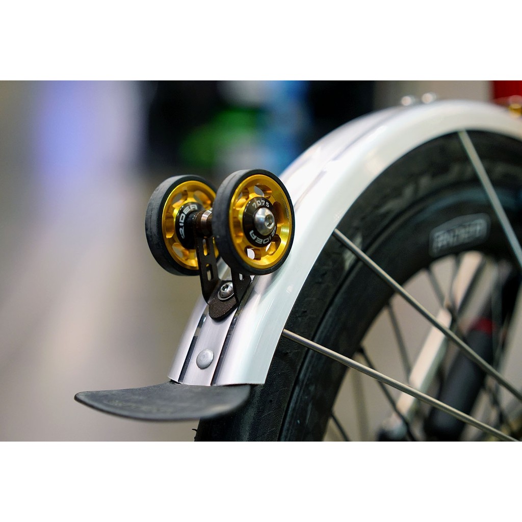 2023 brompton土除輪 易行輪 RIDEA Rear mudguard roller RMR> BIKEfun | 蝦皮購物