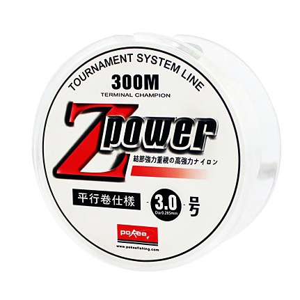 【漁晨釣具】POKEE 太平洋 Z POWER (300m) 尼龍 白色 NYLON 磯釣 前打 堤防 岸口 海池釣 | 蝦皮購物