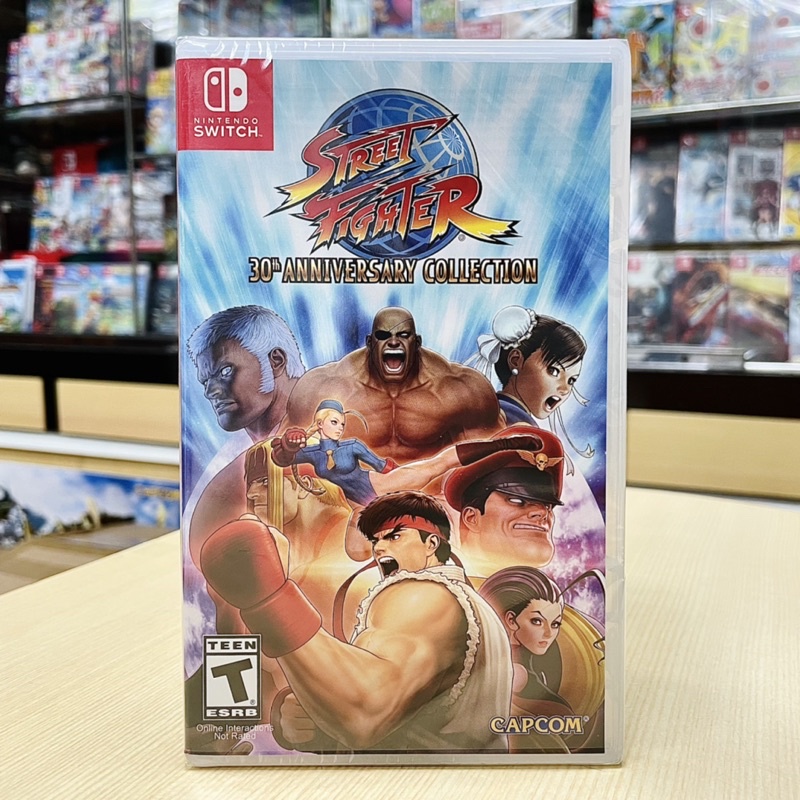 【四葉草電玩】全新特價 Ns Switch 快打旋風30 週年 八位堂里歐街機 8bitdo 街機搖桿V3 | 蝦皮購物