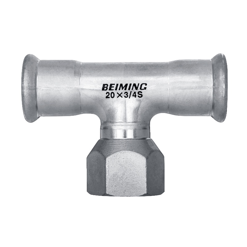 北名 BEIMING不鏽鋼壓接零件 ST壓接 熱水管另件配管 壓著接頭 水栓三通 | 蝦皮購物