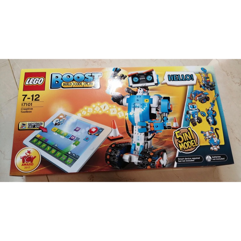 全新樂高 LEGO BOOST 17101 創意工具箱 可編程機器人 CREATIVE TOOLBOX 5 in 1 | 蝦皮購物
