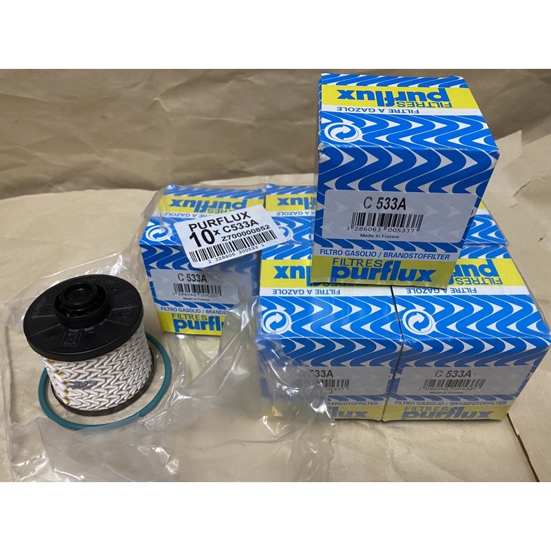 法國 Purflux C533A 柴油芯 PSA 1.6 2.0 bluehdi 專用 | 蝦皮購物