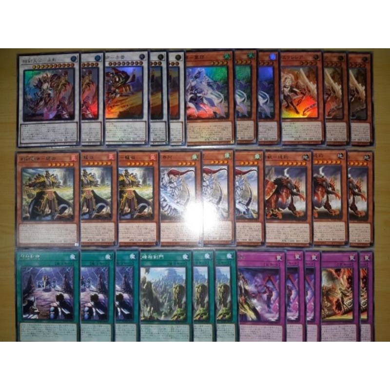 遊戲王 BODE-JP007 JP041 JP003 相劍師 承影/赤宵/莫邪/白之聖女（牌組/牌料 | 蝦皮購物