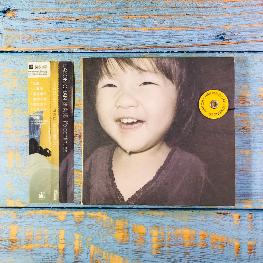 【志明華語CD】｜台灣版｜二手｜側標｜陳奕迅／life continues ... 生命延續 (附歌詞) | 蝦皮購物