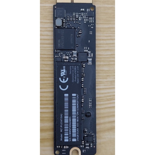 Apple 原廠 SSD 硬碟 256g MacBook Air A1466 | 蝦皮購物