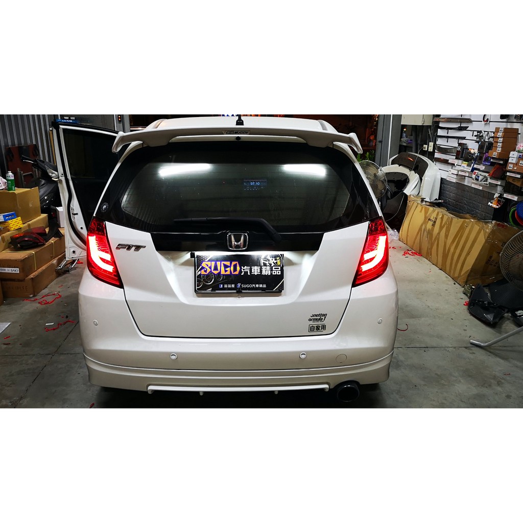 SUGO汽車精品 本田 HONDA FIT 2/2.5代 專用序列式方向燈 倒F光柱尾燈 | 蝦皮購物