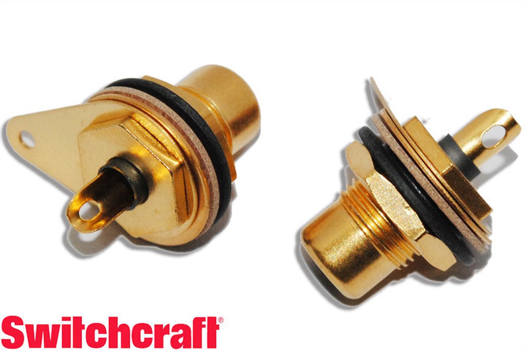 Switchcraft RCA 鍍金 端子座 / 母座 x1個 (非一對) | 蝦皮購物