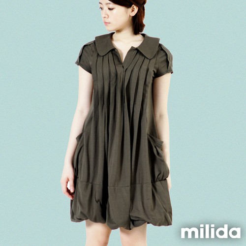 milida 甜美娃娃領連身裙 MR09A001 | 蝦皮購物