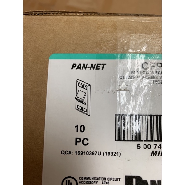 Panduit 資訊插座面板、資訊盒，搭配賣場內的Panduit資訊插座使用 | 蝦皮購物