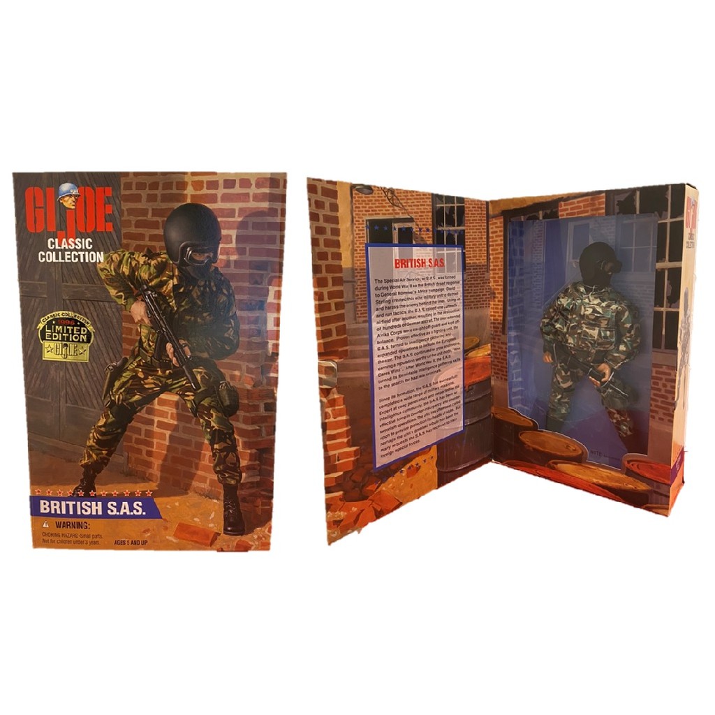 (REDKID TOY) 1996年 GI JOE 英國 SAS 特種部隊 老玩具 盒組 | 蝦皮購物