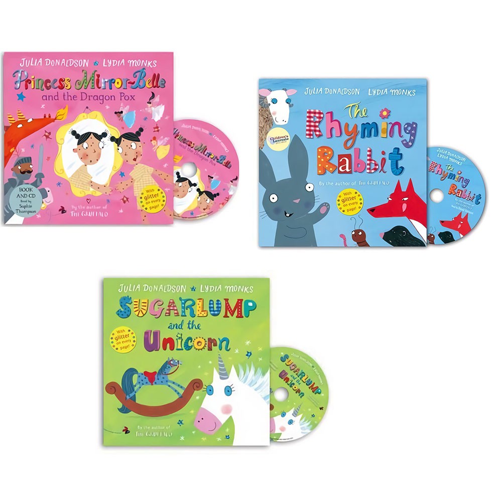 Julia Donaldson・Lydia Monks 故事繪本系列(CD書)(外文書)(福利品) | 蝦皮購物