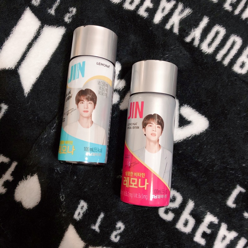 BTS 碩珍 JIN LEMONA 維他命水(現貨）GS25 CU 防彈少年團 | 蝦皮購物