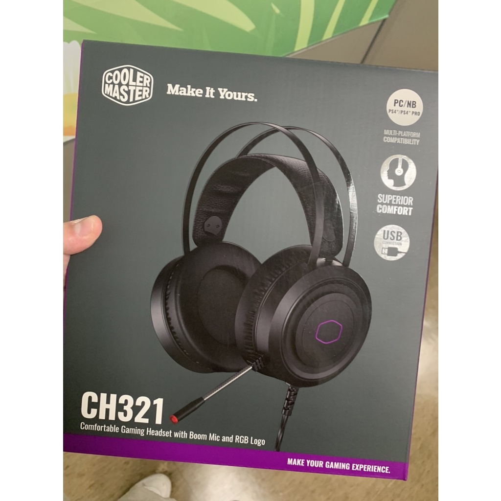 Cooler Master CH321 電競耳機麥克風 耳罩式 全新 | 蝦皮購物