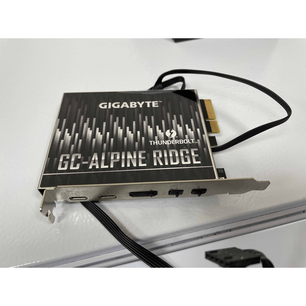 技嘉 GIGABYTE GC-ALPINE RIDGE 2.0 Thunderbolt™ 3擴充卡 | 蝦皮購物