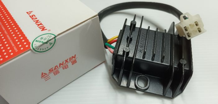 三信 電器 SANXIN 四插 開關式 單向 全波 整流 器 金勇 豪爽 野狼 KTR 悍將 ／／ | 蝦皮購物