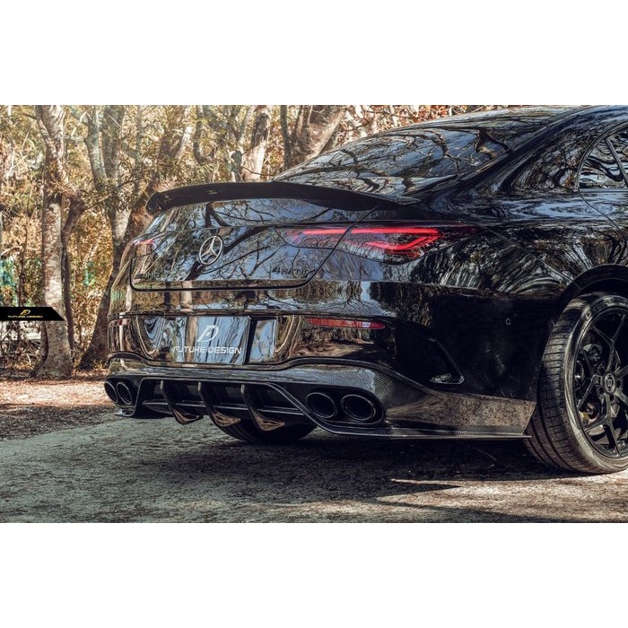 【政銓企業】BENZ W118 CLA 200 250 35 45 升級 FD品牌 GTSV 碳纖維 卡夢 尾翼 | 蝦皮購物