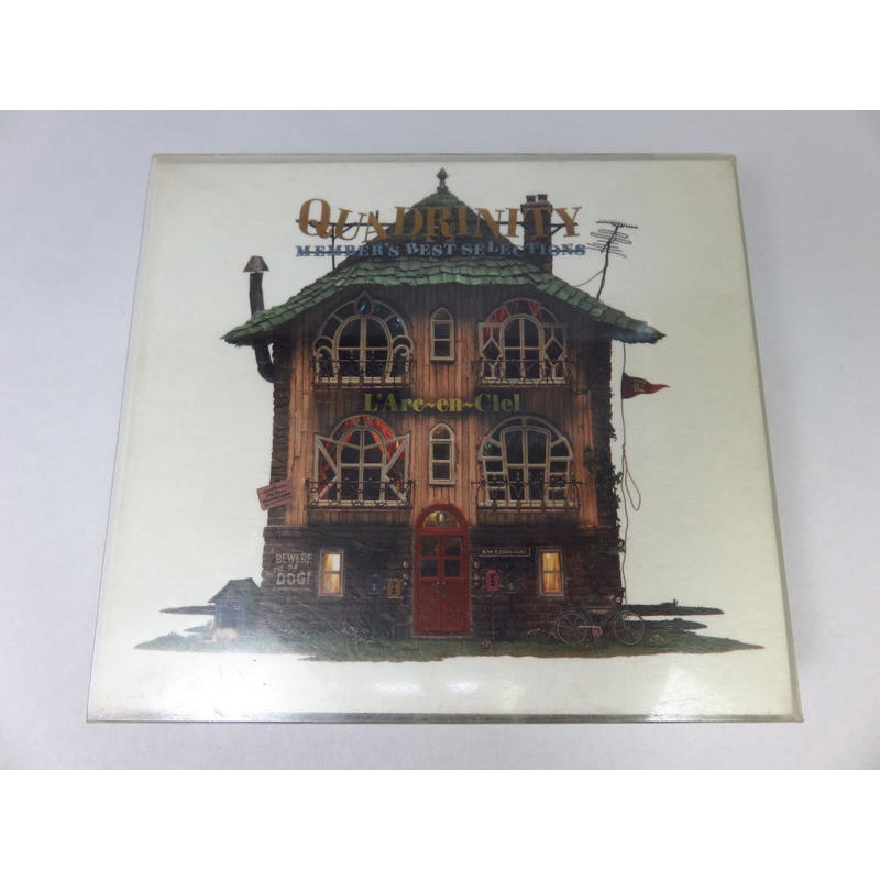 【綠鈕二手書店】＜L'Arc~en~Ciel 彩虹樂團：QUADRINITY 四位一體超精選 (正版4CD+DVD)＞－ | 蝦皮購物