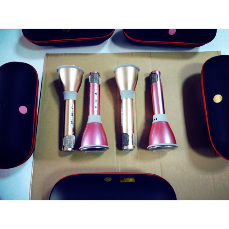 K068 庫存出清收納盒有瑕疵 KTV k069 K99 藍芽喇叭 行動麥克風 卡拉OK | 蝦皮購物