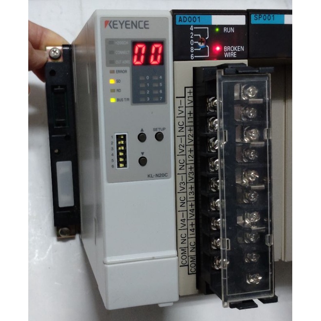 🌞二手現貨保固 日製KEYENCE基恩斯 KL-N20C KL-N20A KL-C1S省配線I/O連接模組 專用通信線 | 蝦皮購物