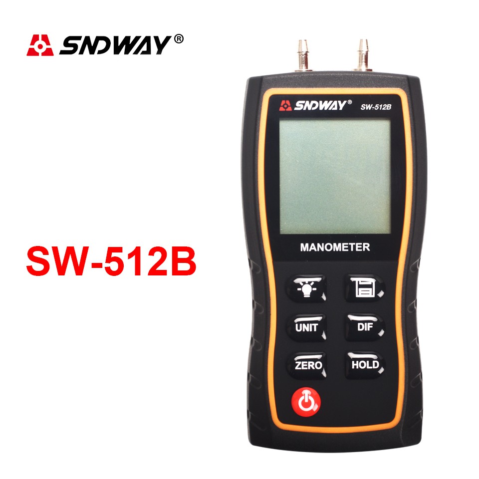 Sndway 512A/B/C 數字差速計手持式空氣負真空壓力表儀表監控 | 蝦皮購物