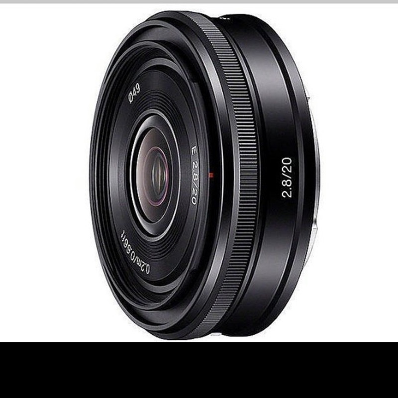 Sony E20 F2.8 餅乾鏡 （有裝UV鏡）公司貨7989已訂，他人請勿下標 | 蝦皮購物