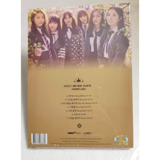 GFRIEND 小女友 SNOWFLAKE CD 3rd Mini Album 專輯 所願 睿隣 Kpop Kstar | 蝦皮購物