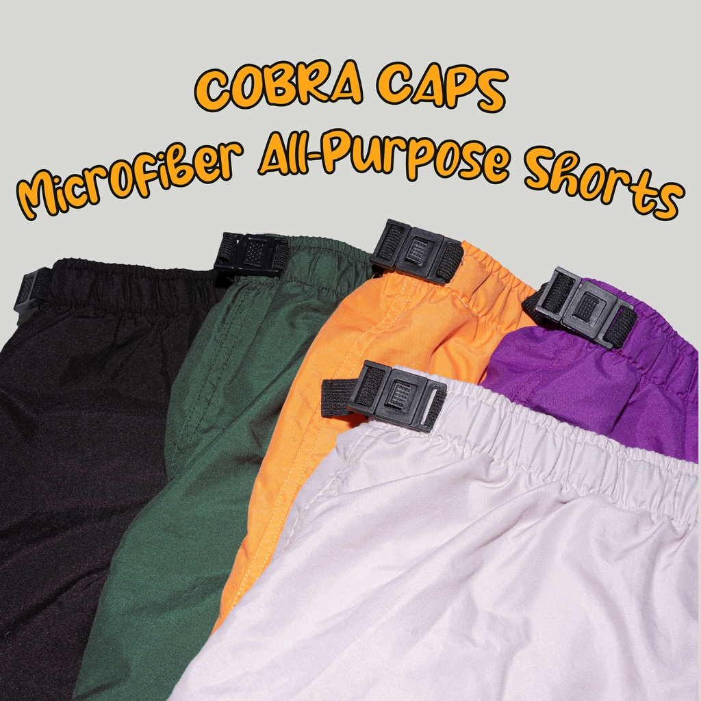 COBRA CAPS - MICROFIBER ALL-PURPOSE SHORTS 速乾 寬鬆 短褲 長谷川 AH.H | 蝦皮購物
