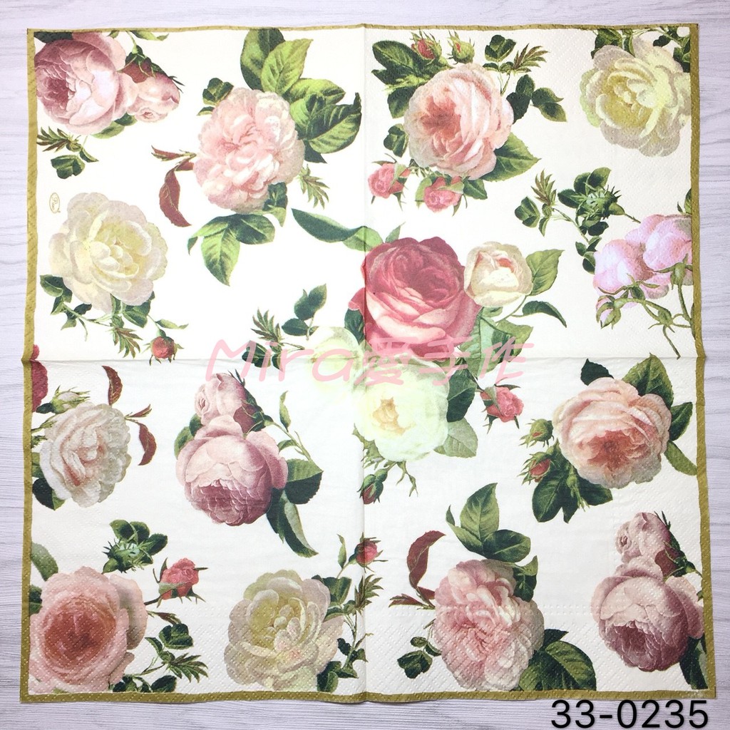 33-0235餐巾紙~蝶古巴特 拼貼 餐巾紙 彩繪 黏土DIY 美勞 手作 材料︱Mira愛手作 | 蝦皮購物