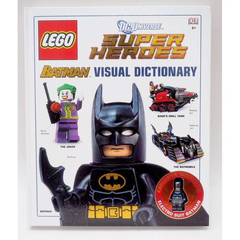 LEGO 樂高 DC 蝙蝠俠 人偶書 LEGO Batman Visual Dictionary 2012 絕版收藏 | 蝦皮購物