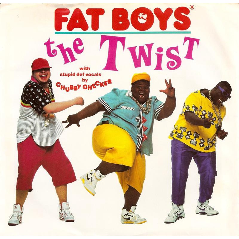 The Twist - Fat Boys featuring Chubby Checker（7吋單曲黑膠唱片）Vinyl | 蝦皮購物