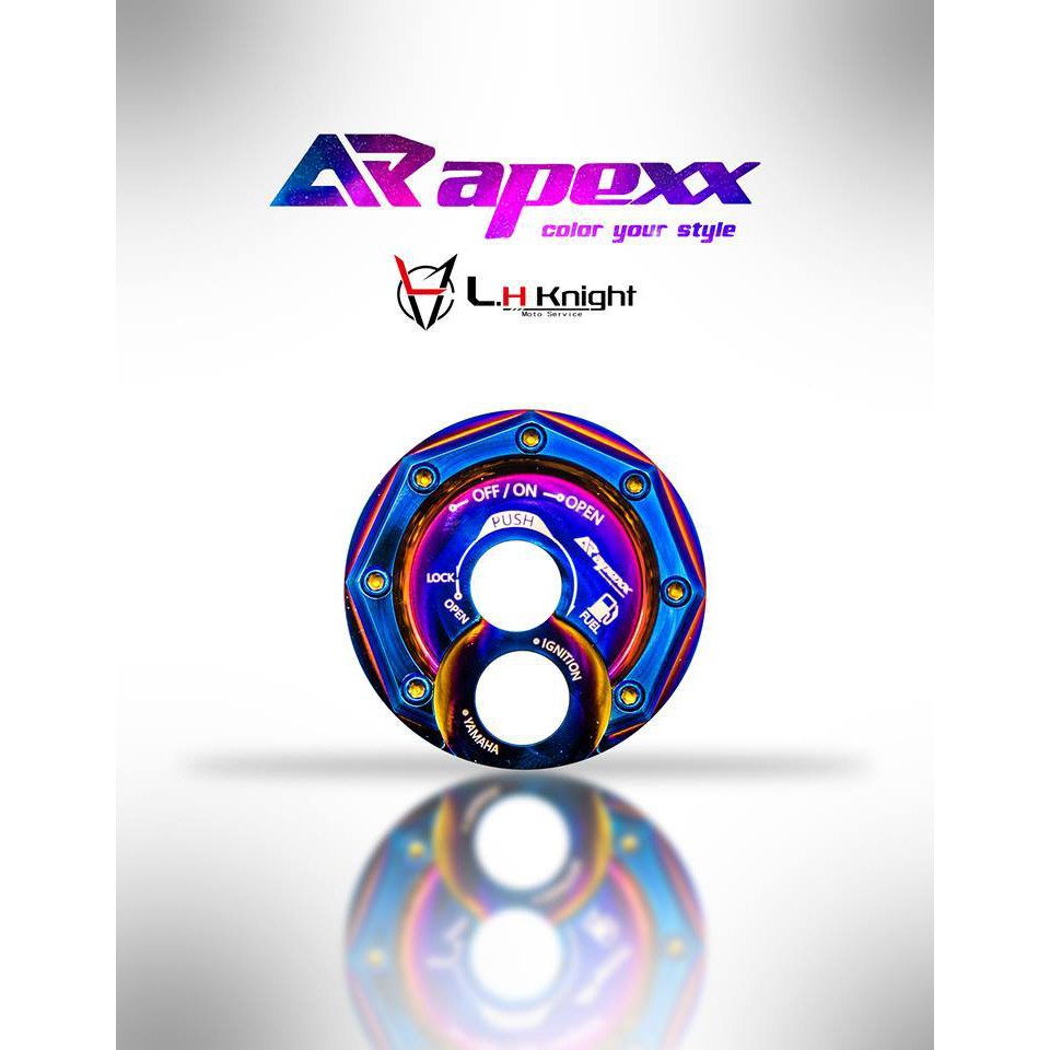 【聯宏騎士】APEXX 造型 CNC鎖頭蓋 APEXX鎖頭蓋 勁戰 JETS KRV 曼巴 DRG 六代勁戰 雷霆S | 蝦皮購物