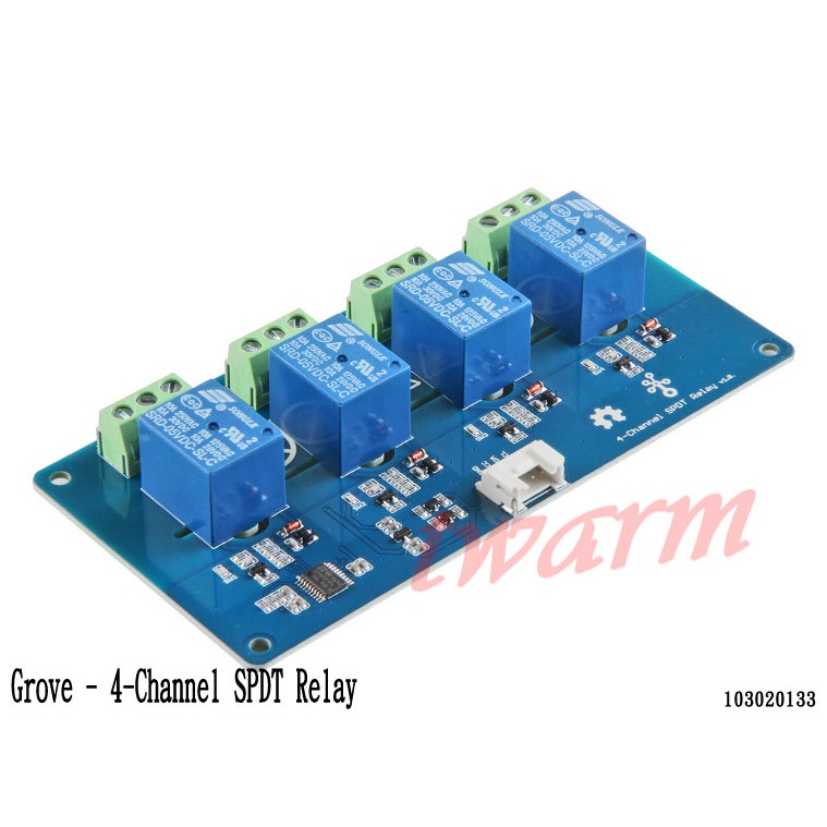 TW11696 / Grove - 4-Channel SPDT Relay 4通道SPDT繼電器（103020133） | 蝦皮購物