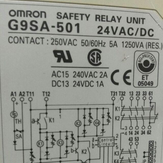 🌞二手G9S-301安全繼電器G9SA-321-T075 G9SA-501 G9SA-301歐姆龍OMRON現貨/保固 | 蝦皮購物