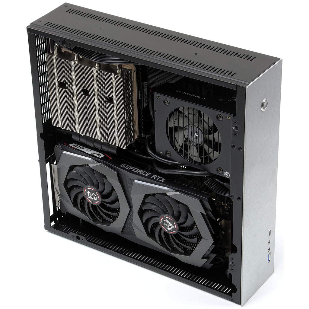 CL530 Sliger Mini ITX Case 3-slot GPUs HTPC 平躺 機殼 | 蝦皮購物